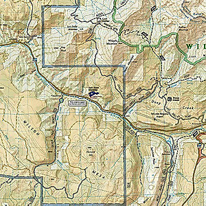 Telluride, Silverton, Ouray, Lake City Map (National Geographic Trails Illustrated Map, 141)
