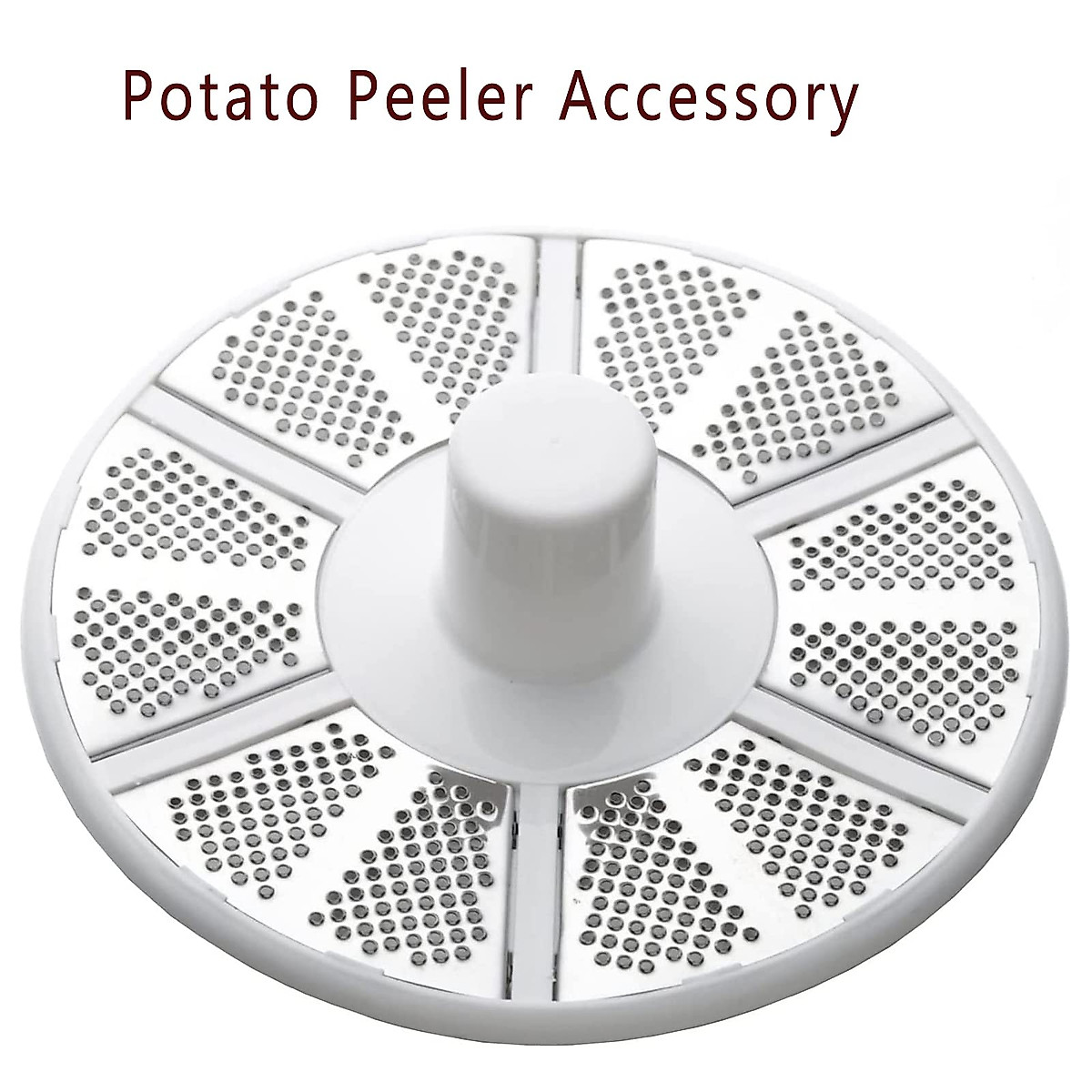 Electric Potato Peeler, Commercial Small Potato Peeling Machine, Vegetable Dehydrator, 1 kg Capacity, One-button Drive, Convenient and Fast, for Canteens, Hotels, Restaurants or Home Kitchen
