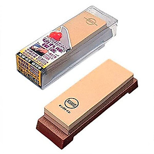 KING KW65 1000/6000 Grit Combination Whetstone with Plastic Base