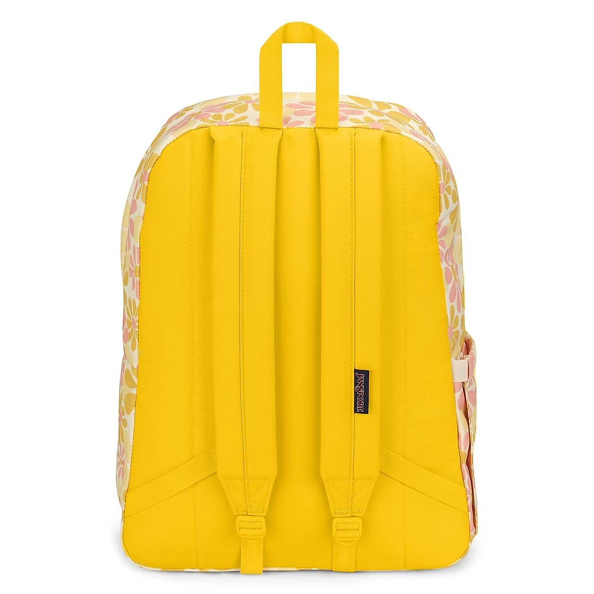 JanSport SuperBreak Plus Backpack with Padded 15-inch Laptop Sleeve and Integrated Bottle Pocket - Spacious and Durable Daypack for Work and Travel - Skip Daisy Yellow