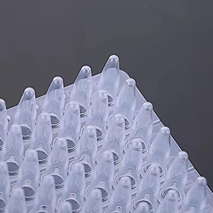 PCR 96 Well Plate - 0.2ml 96 Well PCR Plate,No-Skirt（20 Plates）