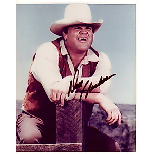 Kirkland Signature Dan Blocker, Hoss Cartwright 8 X 10 Photo Autograph on Glossy Photo Paper