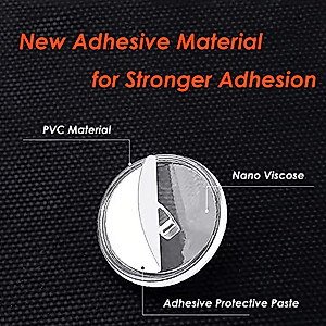 FancyOS Adhesive Ceiling Hanging Hook 3cm Disc Nano Viscose with Spring Binding Rings, Powerful Poster Party/Wedding/Ceremony Decoration Holder, Lights Hanger 20Pcs