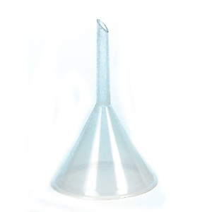 hBARSCI Hand Made Test Tube Spice Rack, Wooden Rack with 12 Borosilicate Glass Test Tubes (6" Long, 1" Dia.) with Caps and Funnel