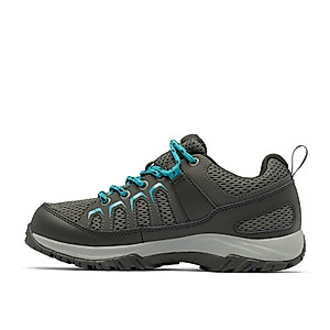 Columbia Women's Granite Trail Waterproof, Shark/River Blue, 10