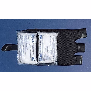 Ice Horse Pair Hock Wraps for Equine Therapy - Comes with 6 Ice Packs