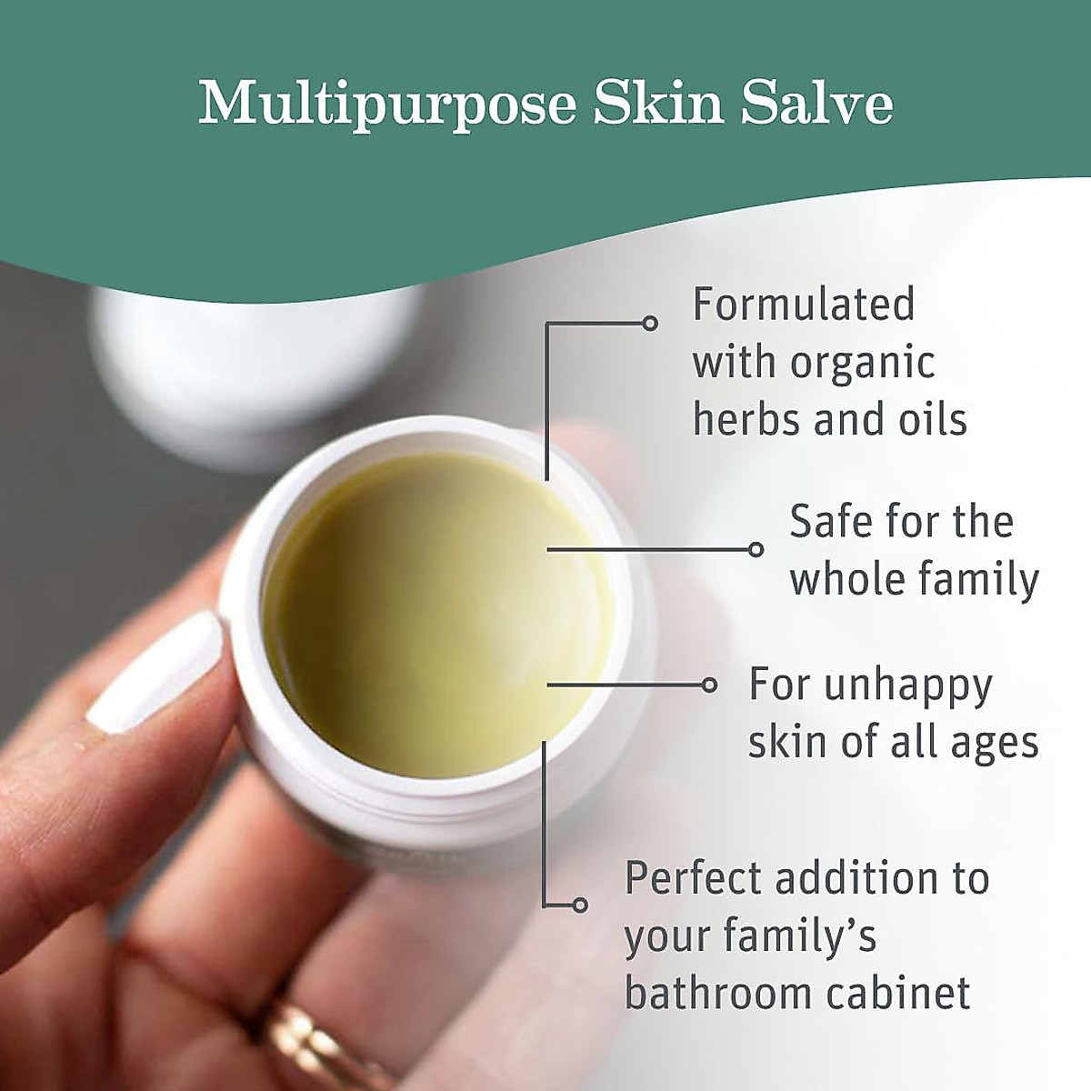 Earth Mama Organic Skin & Scar Balm |C-Section Recovery Skin Care, Pregnancy Stretch Mark Scar Cream with Organic Jojoba Oil, Tamanu Oil & Gotu Kola