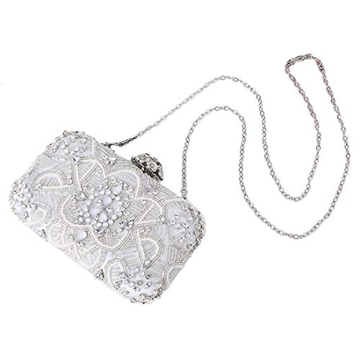 XINNI Women Rhinestone Purse Shining Clutch Handbag for Evening Party Cocktail