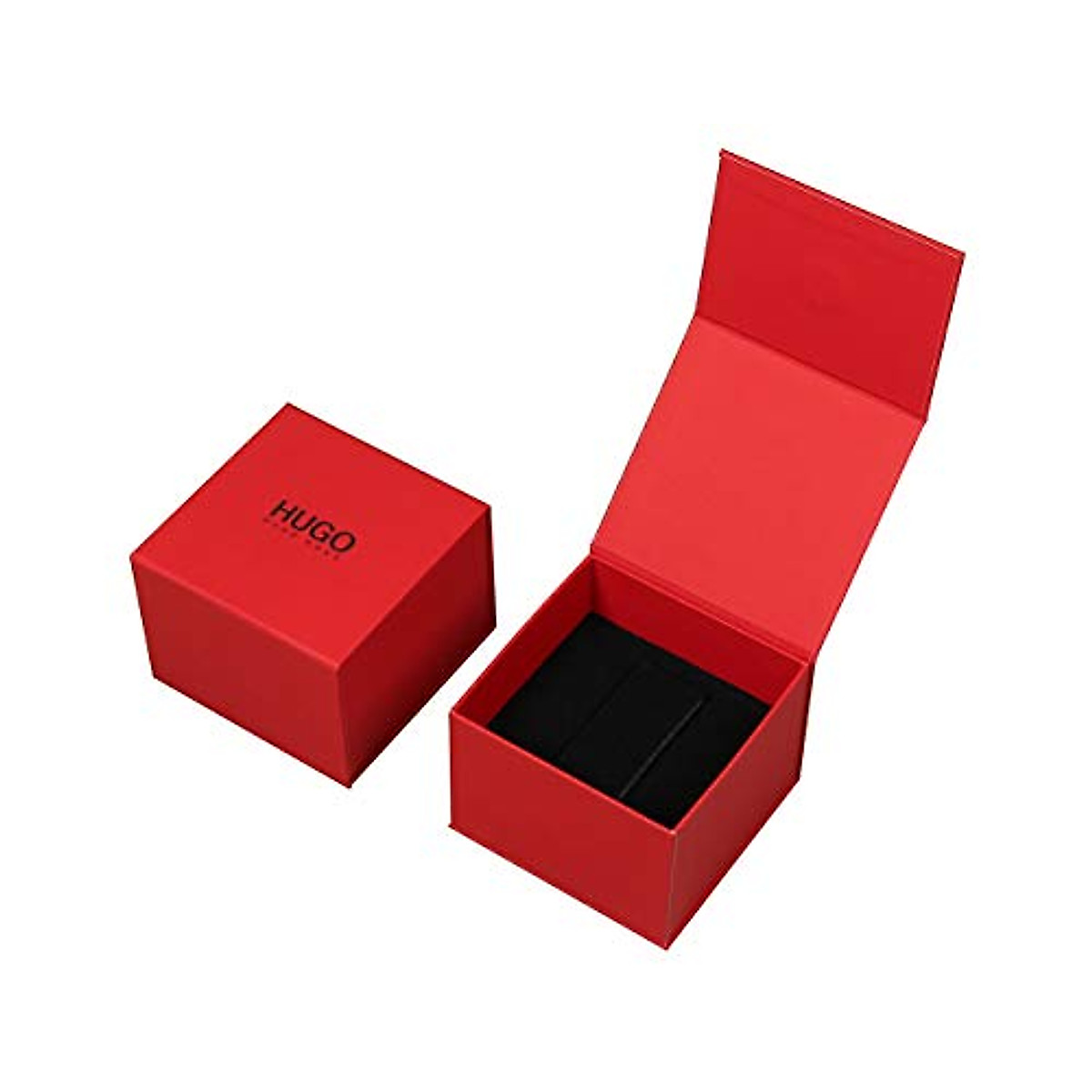 HUGO #Smash Men's Quartz Stainless Steel and Bracelet Watch, Color: Silver (Model: 1530135)