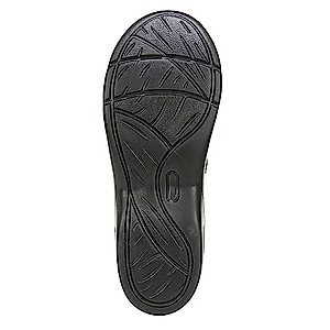 BZees Womens Red-hot Slip-ons Loafer, Black, 7.5 Wide US