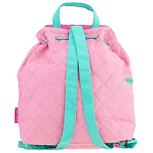 Stephen Joseph Girls Quilted Unicorn Backpack and Lunch Box for Kids