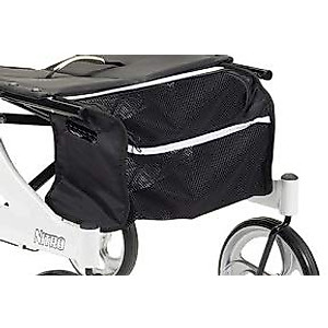 Complete Medical Bag for Nitro Aluminum Rollator, White, 1 Pound