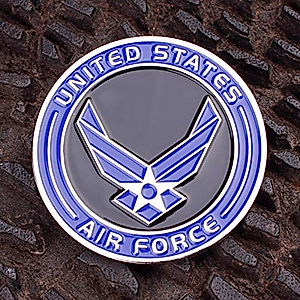 Air Force Technical Sergeant E6 Challenge Coin! United States Air Force Tech Sergeant Rank Military Coin. E-6 USAF Challenge Coin! Designed by Military Veterans - Officially Licensed Product!