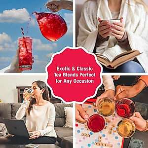 Tiesta Tea - Lemon Black Tea | Loose Leaf | Lemon Citrus Black | Premium Blend | High Caffeinated | Makes Hot or Iced | Brews Up to 25 Cups | 2 Ounce Resealable Pouch