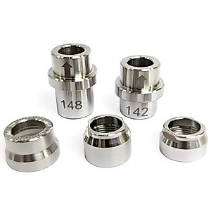 Wahoo KICKR Thru Axle Adapter Kit, Compatible with KICKR CORE and KICKR V4 and Newer Models, P/N WFKICKRTHRUAXLEKIT