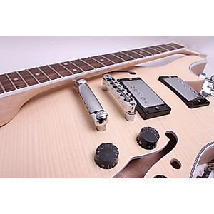 Carved Top Semi Hollow Guitar Kit