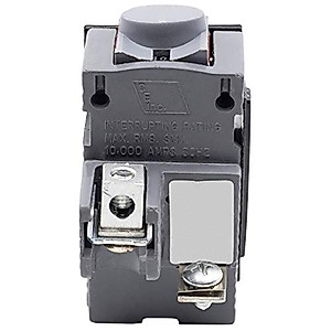 Connecticut Electric UBIP120-New Pushmatic P120 Replacement. One Pole 20 Amp Circuit Breaker, Gray
