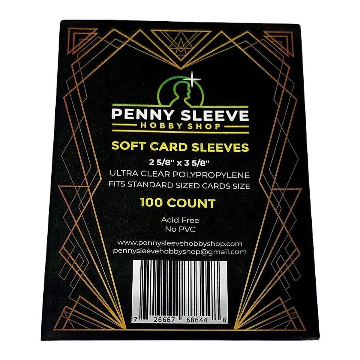 PYP Sports Card Toploaders and Sleeves Bundle, Including 100 35pt Ultra Clear Top Loaders and 100 Clear Soft Card Sleeves (100 toploaders + 100 Sleeves)