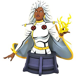 Diamond Select Toys Marvel Animated X-Men: Storm Bust, Multicolor, 6 inches