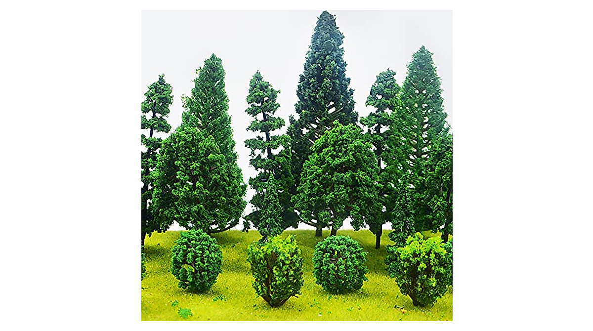25 Model Trees for Train Layouts & Dioramas | Realistic Miniature Scenery