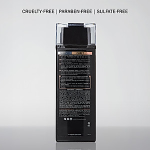 Truss Curly Shampoo - Gentle Cleansing for Defined, Detangled, Frizz-Controlled Wavy and Curly Hair with Softness, Moisture Balance and Conditioning