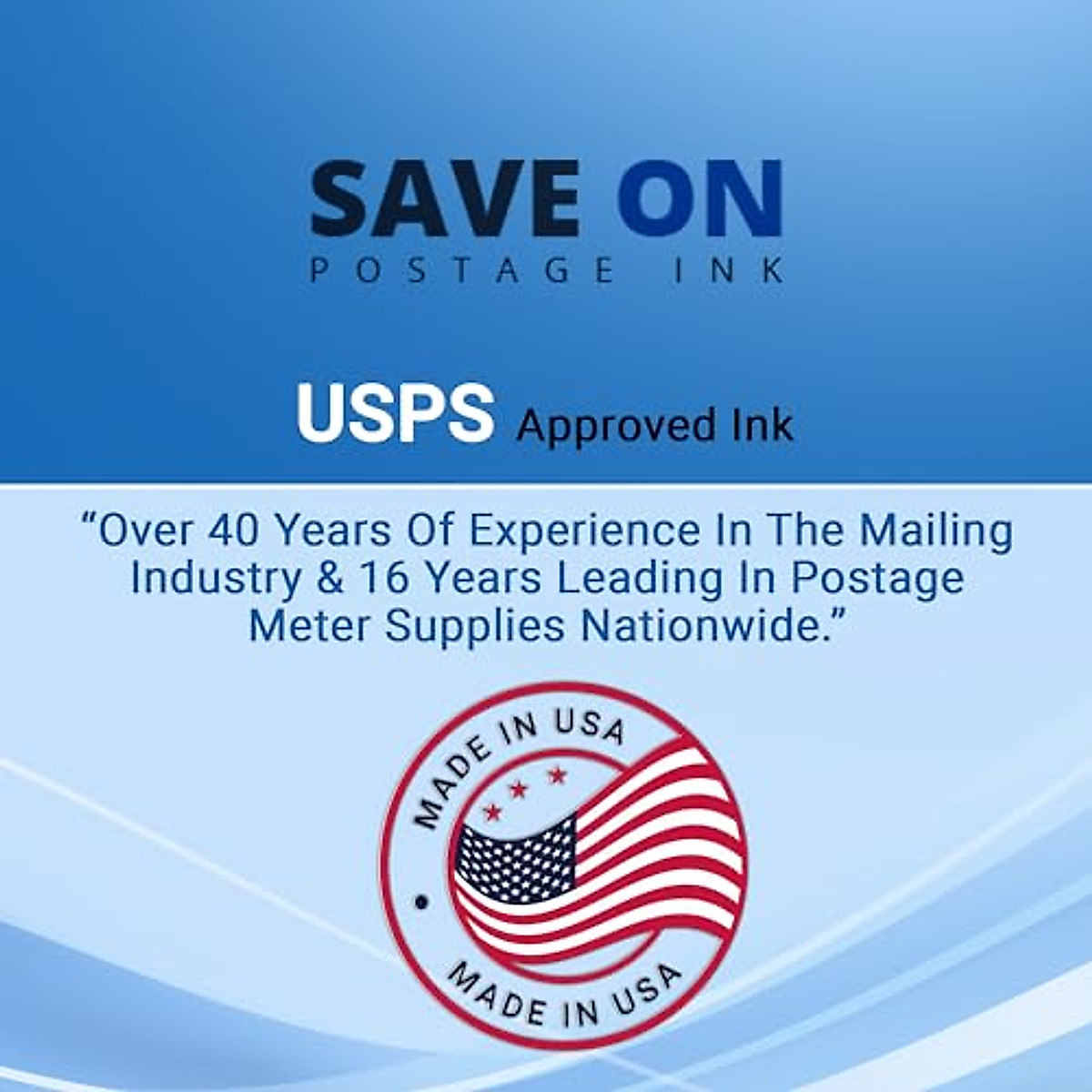 Save On Postage Ink Compatible PB 787-1 Red Postage Machine Ink - Cartridge for Sendpro P/Connect+ Series Mailing System, 787-1 Extra High Yield Red Ink Cartridge - Postage Meter Cartridge