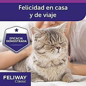 Feliway Spray (60ml) - Synthetic carming Spray, Comforts & Reassures Cats in New Homes by William Hunter Equestrian