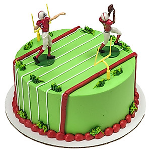 Football-Touchdown DecoSet Cake Decoration