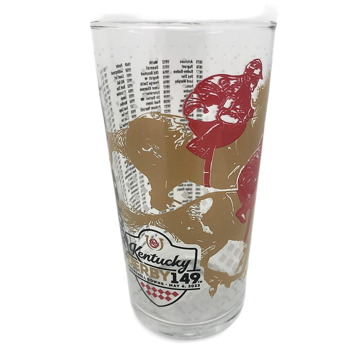 Kentucky Derby 2020~2023 Official 146&147&148&149th Mint Julep Glass Officially Licensed, 12 oz Glass