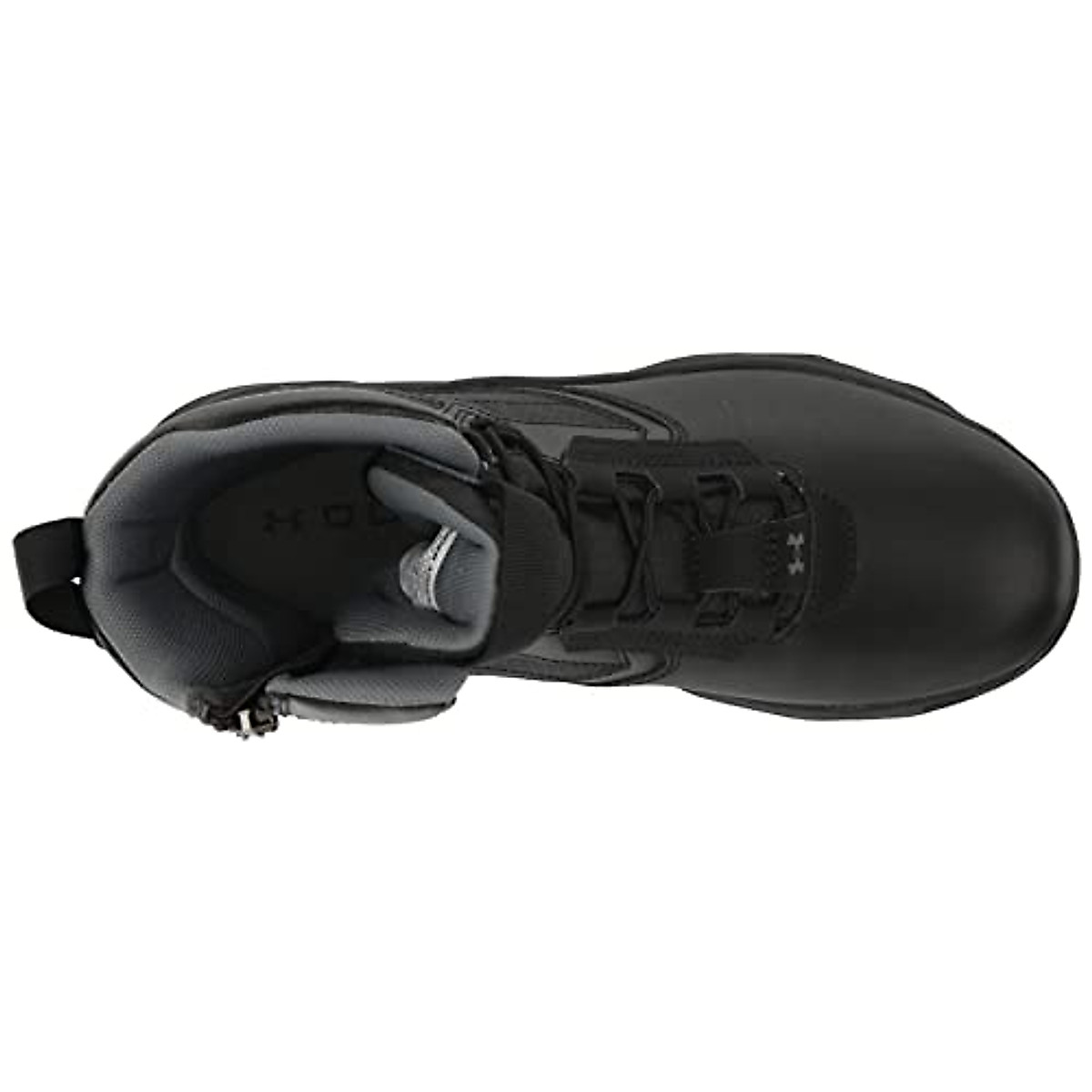Under Armour Men's Stellar G2 Side Zip Military and Tactical Boot, Black (001)/Pitch Gray, 11