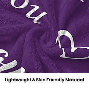 VXDRZGT 75th Birthday Gifts for Women Blanket - 75 Birthday Gifts for Mom or Grandma - 1948 Birthday Gifts for Women - Gifts for 75 Year Old Woman - Cozy & Soft Flannel Throw Blanket 60 x 50 inch