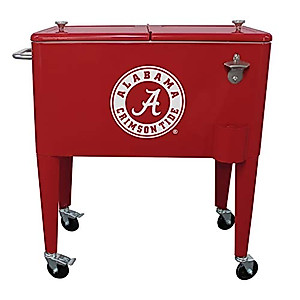 Leigh Country TX 93788 Alabama Crimson Tide 60 Qt Rolling Cooler
