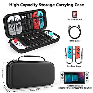Case Made For Nintendo Switch Custom Dripping Graffiti Name Switch OLED Console Protective Travel Personalized Carry Case for Gamers N7