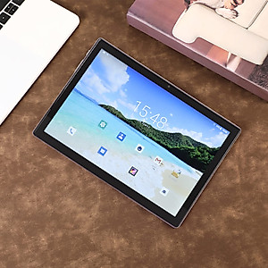 Tablet 10. 1 Inch, Dual Speaker FHD Tablet 2 in 1 with Keyboard for Android 12 for Reading (US Plug)