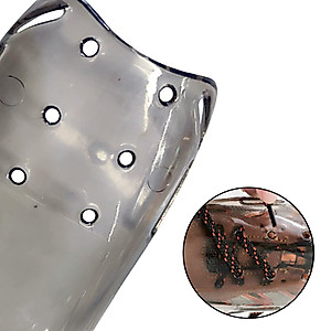 Metatarsal Guards for Work Shoes, 1 Pair Zawasstu Clear Unisex Safety Footwear Work Boot Toe Protector Attachment, Universal Size Metatarsal Shield for Work Boots, Easy to Put on