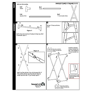 Household Essentials 5277 Laundry Valet Garment Rack | Drying Rack | Bronze