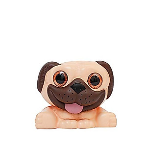 Anboor 7.9 Inches Dog Squishies Jumbo Kawaii Soft Slow Rising Scented Animal Big Eyes Squishies Pug Stress Relief Kids Toys Decorative Props