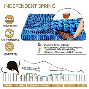 DreamQi Queen Hybrid Memory Foam Innerspring Mattress for Cool Sleep More Pressure Relief & Stronger Edge Support,12 Inch Innerspring Comfortable Mattress,Bed in a Box (Queen, 12inch)