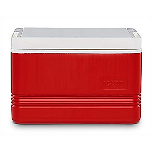 Igloo Cooler, Legend 12, Red, 9 Quart