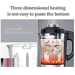 Blender for Kitchen, Nut Milk Maker Machine,Smoothie Maker,Food Processor, Baby Food Blender,Juicer,Professional-Grade, with Heating Function and Timer 1200W for Shakes and Smoothies, Crushing Ice,Soup, Fish, Fruit and Vegetable Juice, Baby Food, Soybean