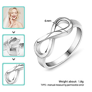 Lam Hub Fong Infinity BFF Rings for Best Friends Personalized Name Rings for Women Matching Friendship Pinky Rings Promise Rings for Girlfriend Birthday Gifts (7)
