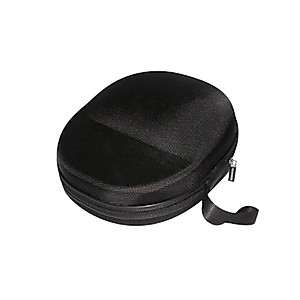 XL CASEBUDi Hard Headphone Case | Compatible with AKG, Audio Technica, Sony, Sennheiser, Turtle Beach & More | Black Ballistic Nylon