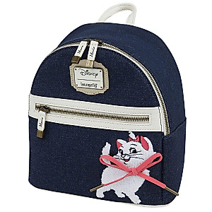 Loungefly Disney Aristocats Marie Denim Mini Backpack