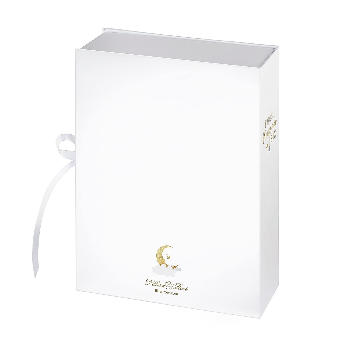 Lillian Rose Large Twinkle, Twinkle Baby Keepsake Box, White