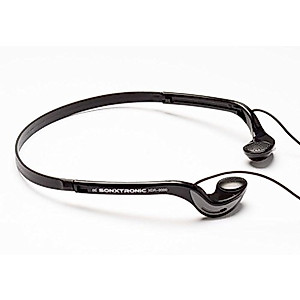 SONXTRONIC Xdr-8000 Vertical in Ear Ultralight Sport Running Headband Headphones