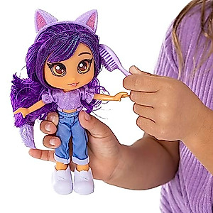 Aphmau Fashion Doll & Accessories Sparkle Edition, 5 Mystery Surprise Toys, Exclusive Glitter MeeMeows Mini Figure, Official Merch, 7 inch
