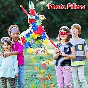 36 PCS Dinosaur Bulk Toys Goodie Bags Stuffers Gifts for Kids School Prizes for Classroom Birthday Party Favors for Boys Girls Cupcake Toppers Pinata Fillers Treasure Box Toys