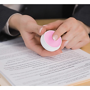 LEE 10053 Sortkwik Fingertip Moisteners, 3/8 oz, Pink (Pack of 3)