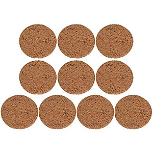 Happyyami 10pcs Bird Nesting Pads Bird Nesting Materials Fiber Substrate Bird Nest Racing Pigeon Breeding Eggs Mat Bird Breeding Supplies