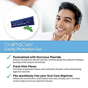 Oral ProCare Cavity Protection Gel | Clinical Strength, Formulated with Stannous Fluoride, Fresh Mint Flavor |4 oz.